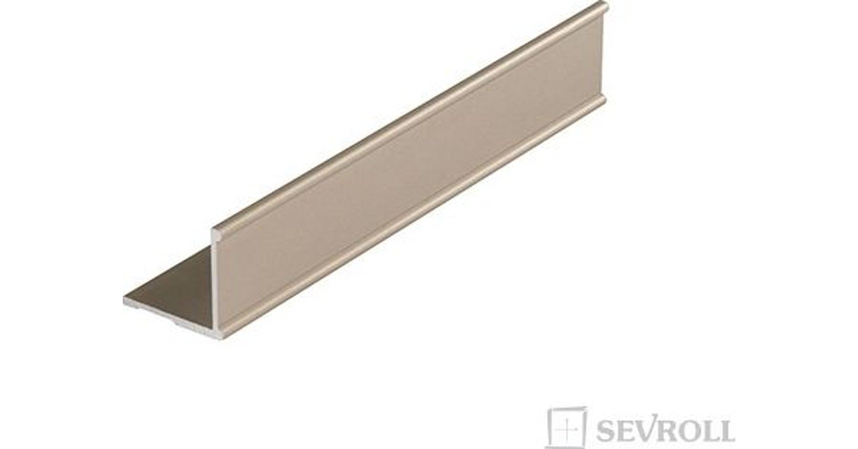 Tolóajtó profil L 19x18mm 2,35m olíva Sevroll